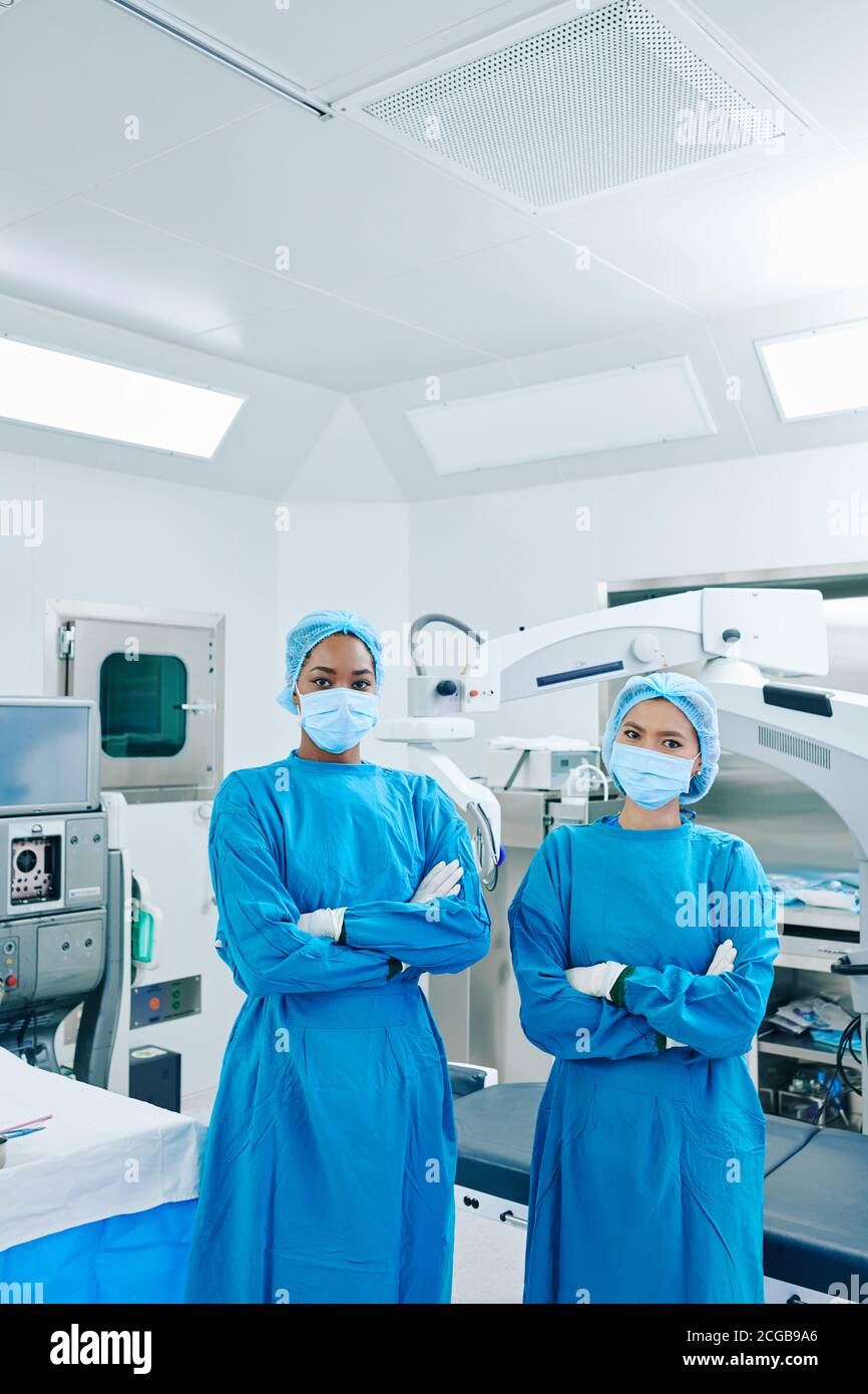 Women operating hi-res stock photography and images - Alamy