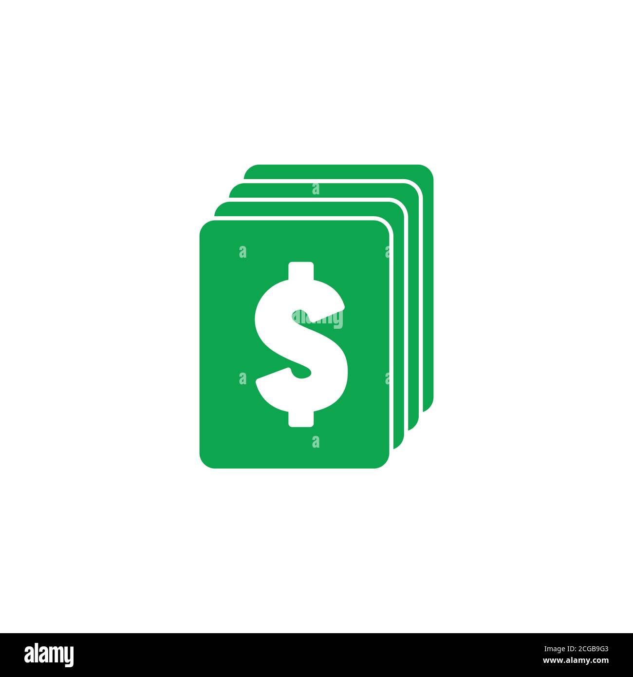 money card stack symbol decoration vector Stock Vector Image & Art - Alamy