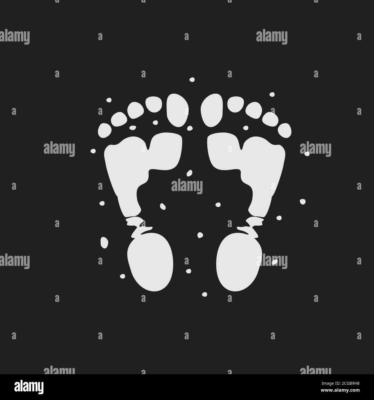 Blue sign in sand Stock Vector Images - Alamy