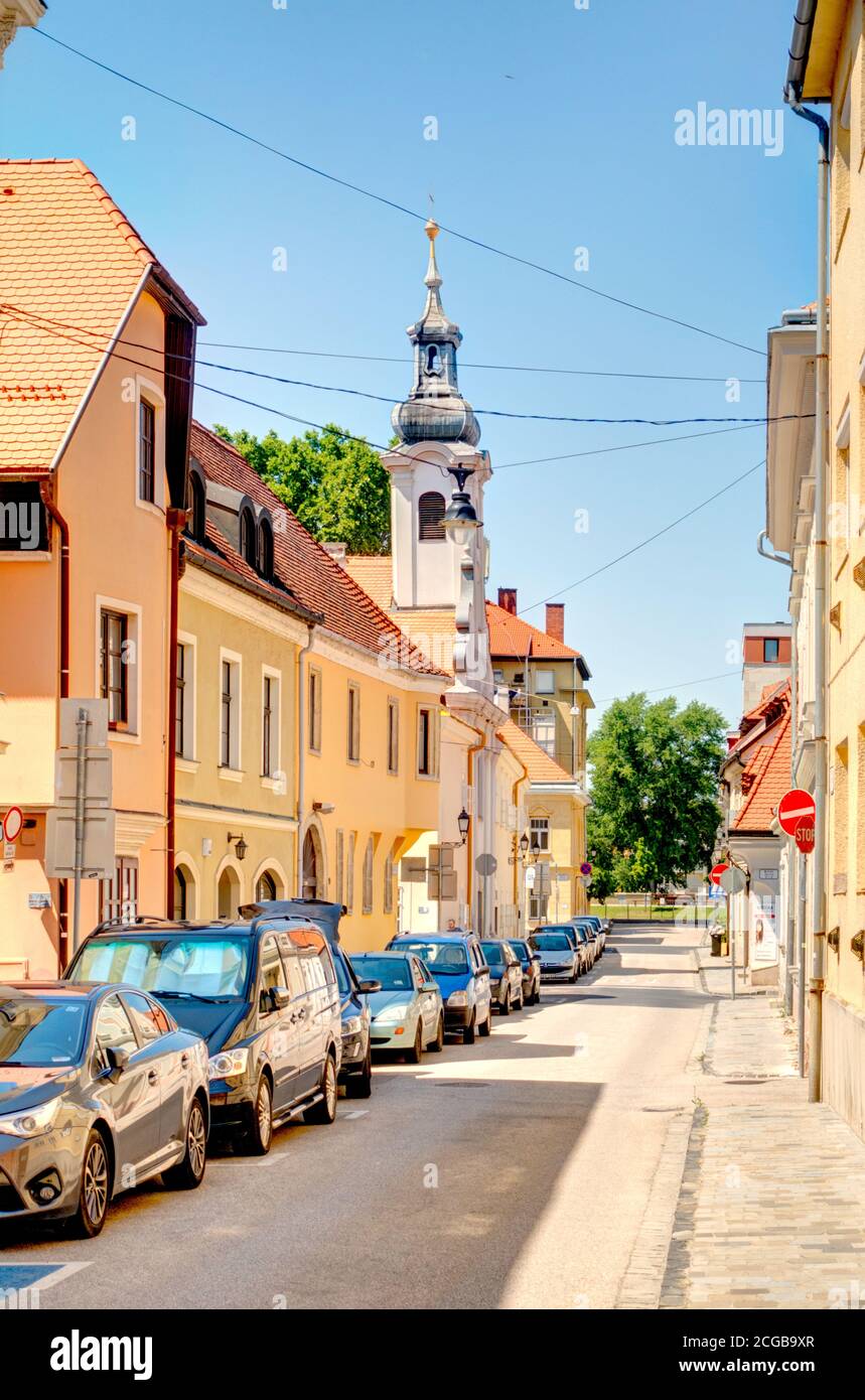Gyor hungarian town hi-res stock photography and images - Alamy