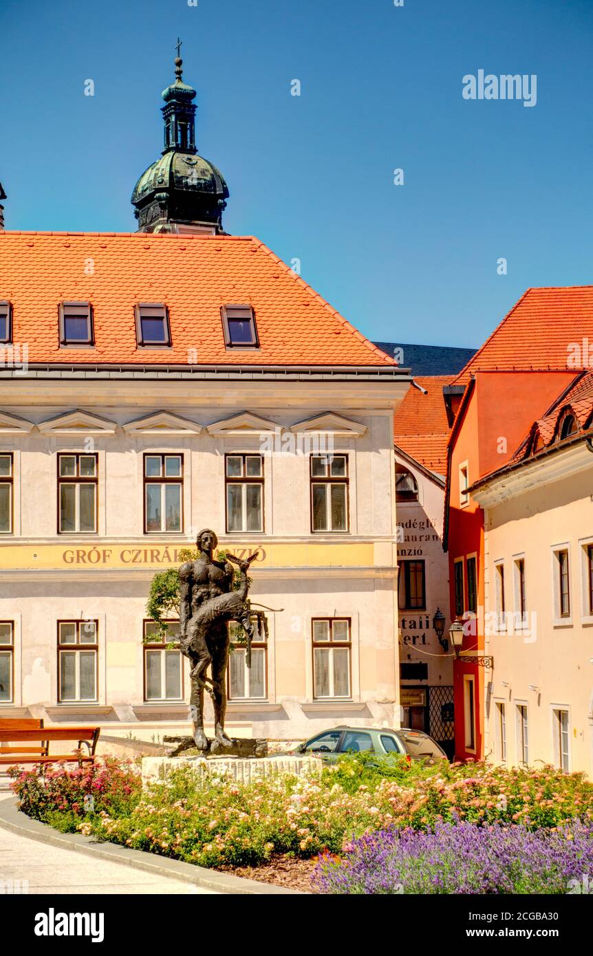 Gyor hungarian town hi-res stock photography and images - Alamy