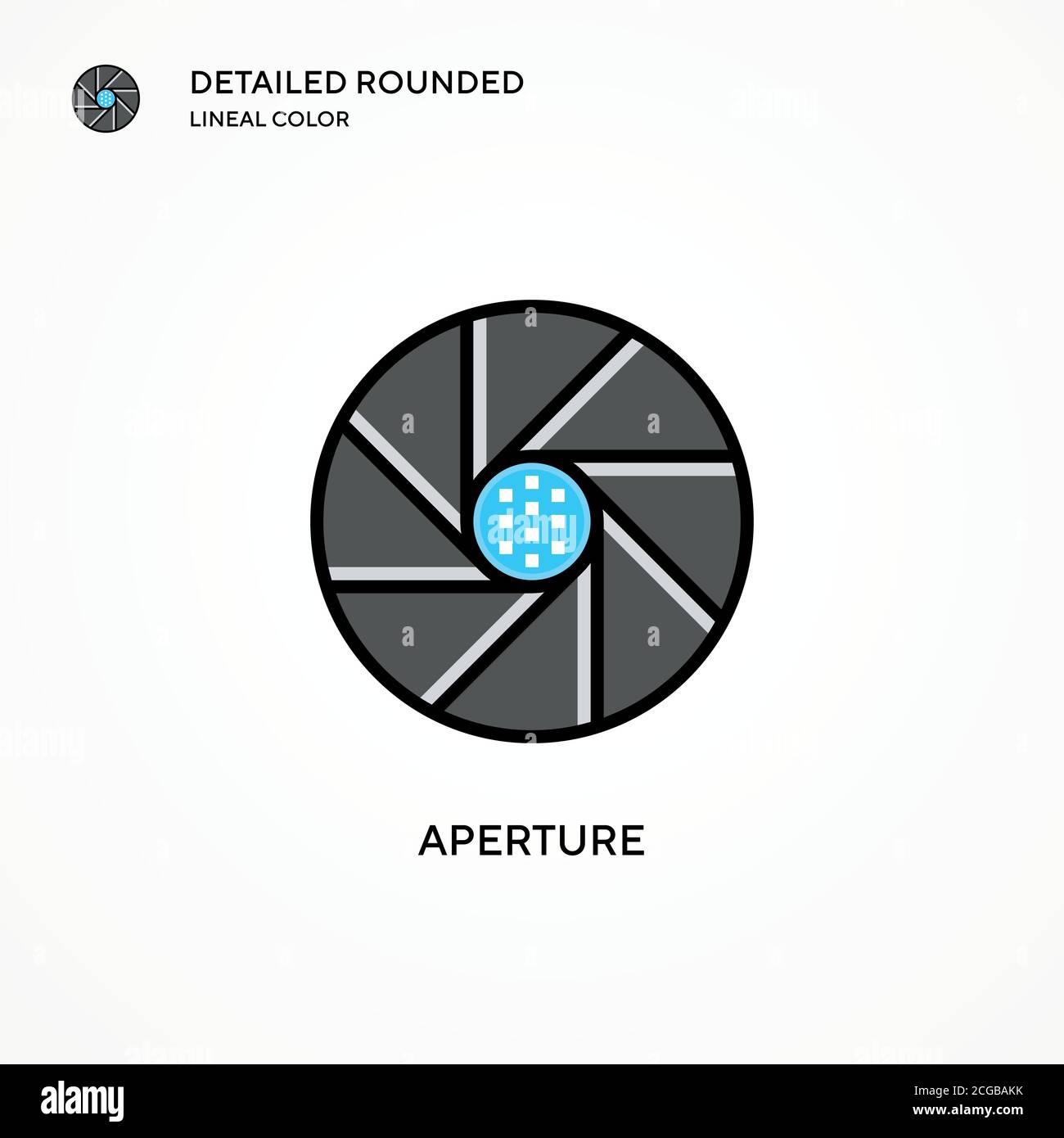 Open aperture Stock Vector Images - Alamy