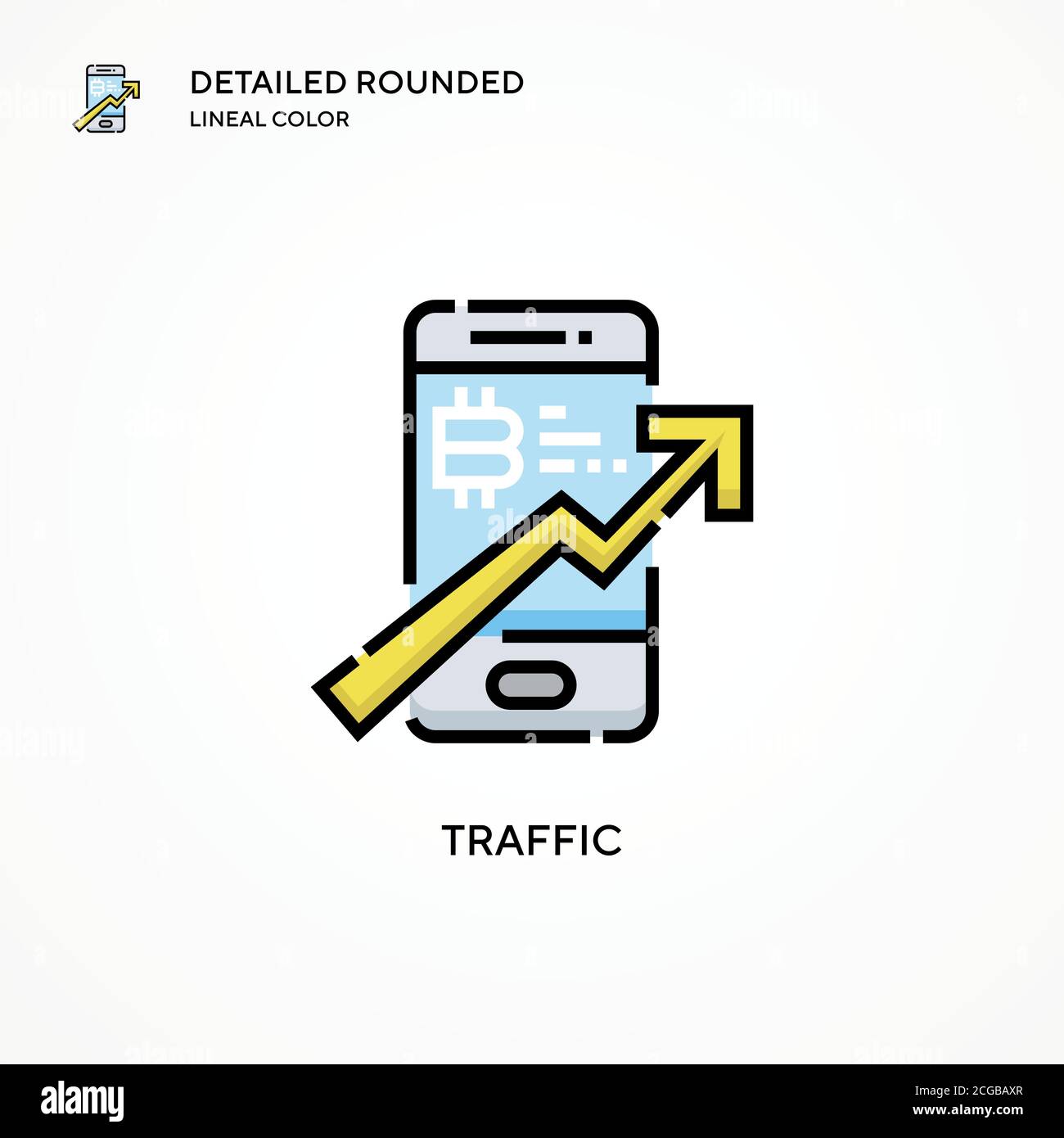 Traffic vector icon. Modern vector illustration concepts. Easy to edit ...