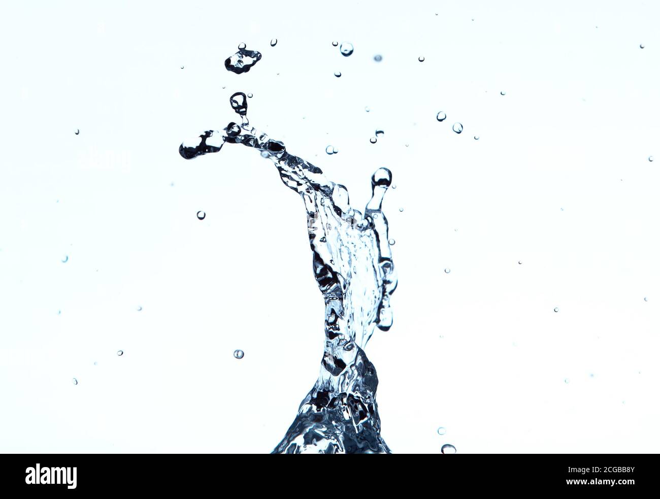 Detail of abstract water splash detail in freeze motion Stock Photo - Alamy