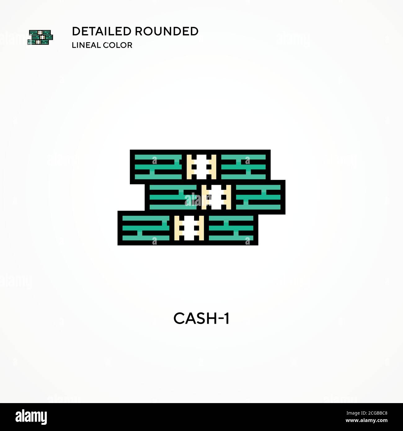 Cash-1 vector icon. Modern vector illustration concepts. Easy to edit ...