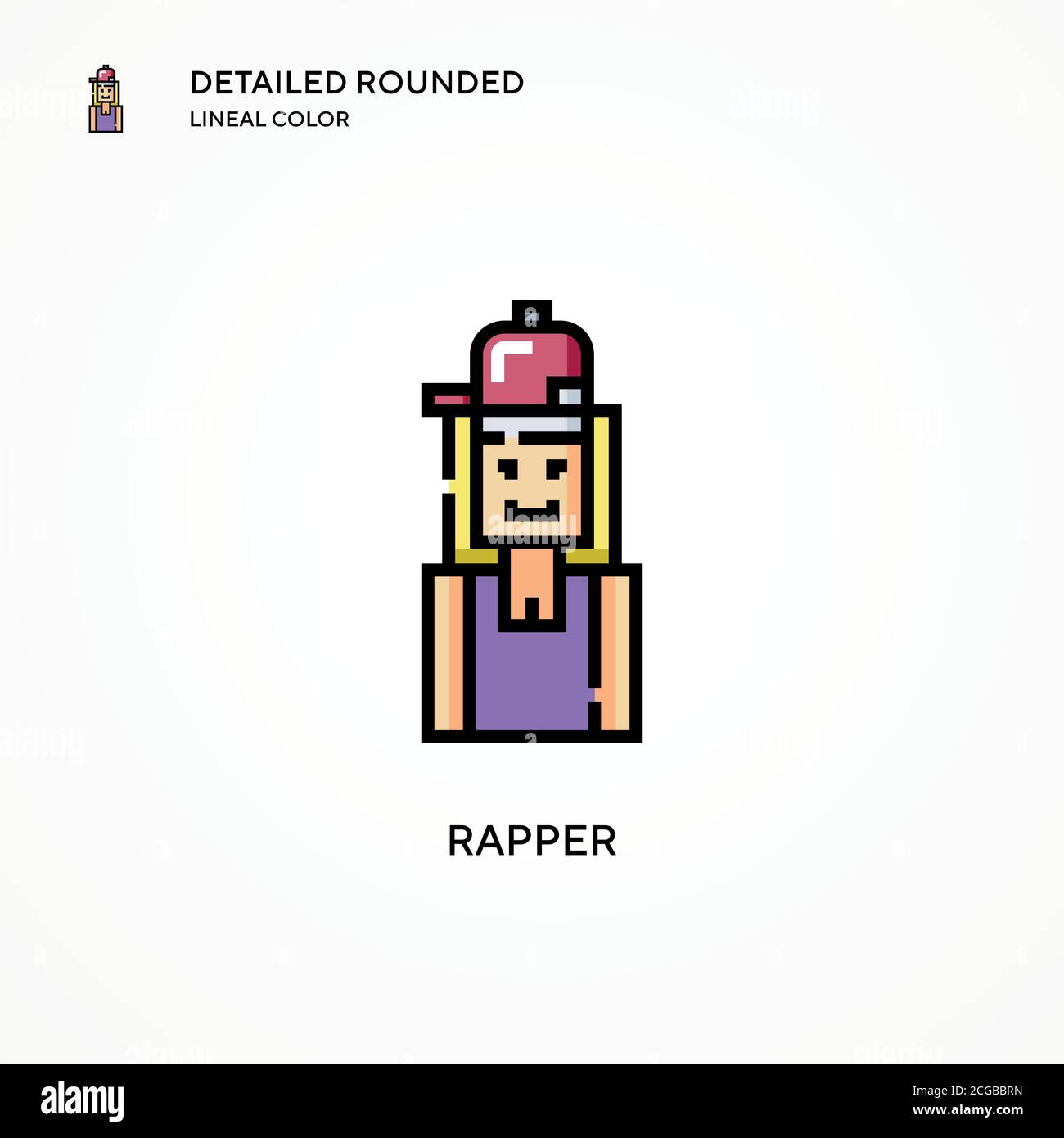 Rapper musician Stock Vector Images - Alamy