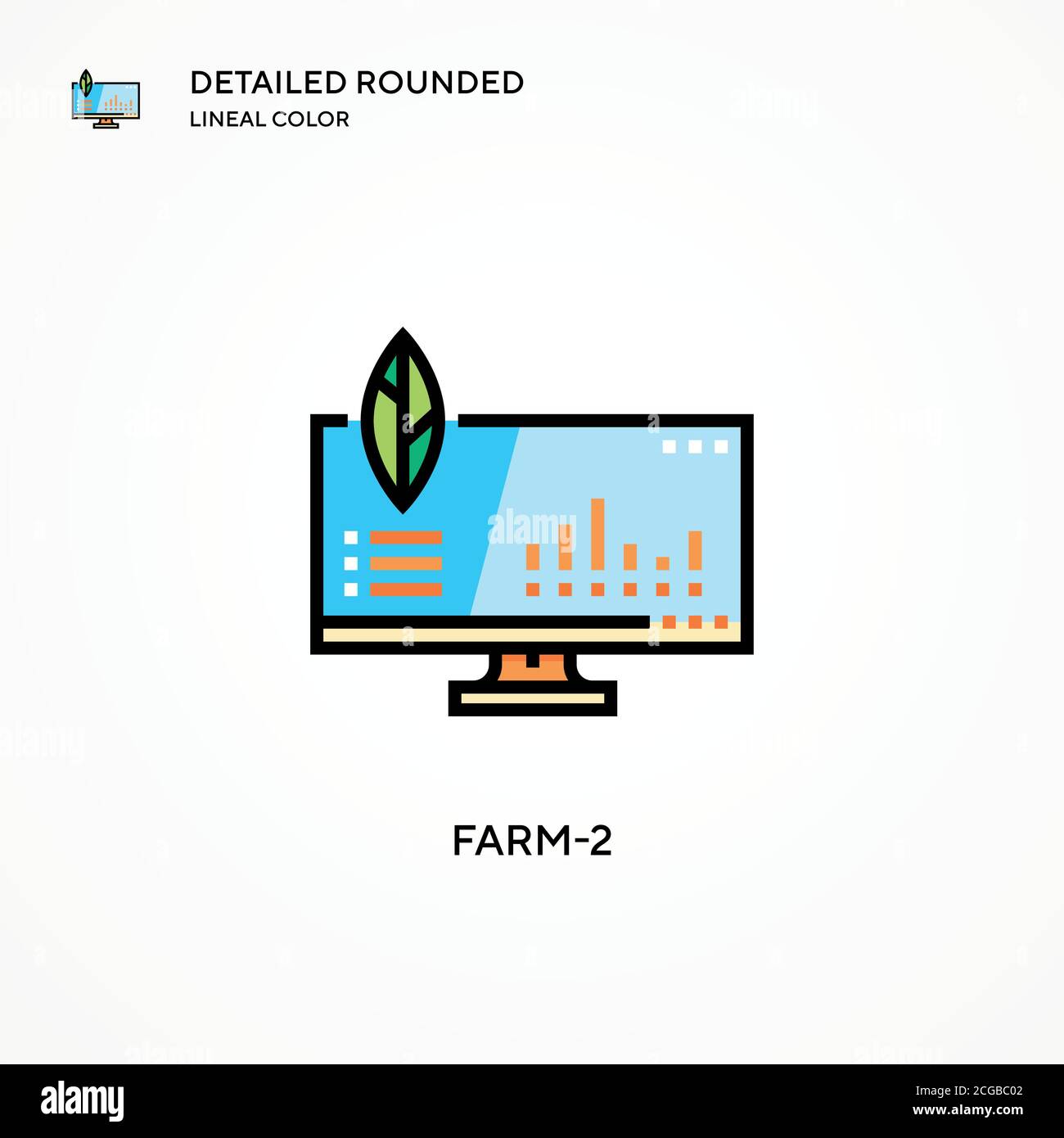 Farm-2 vector icon. Modern vector illustration concepts. Easy to edit ...