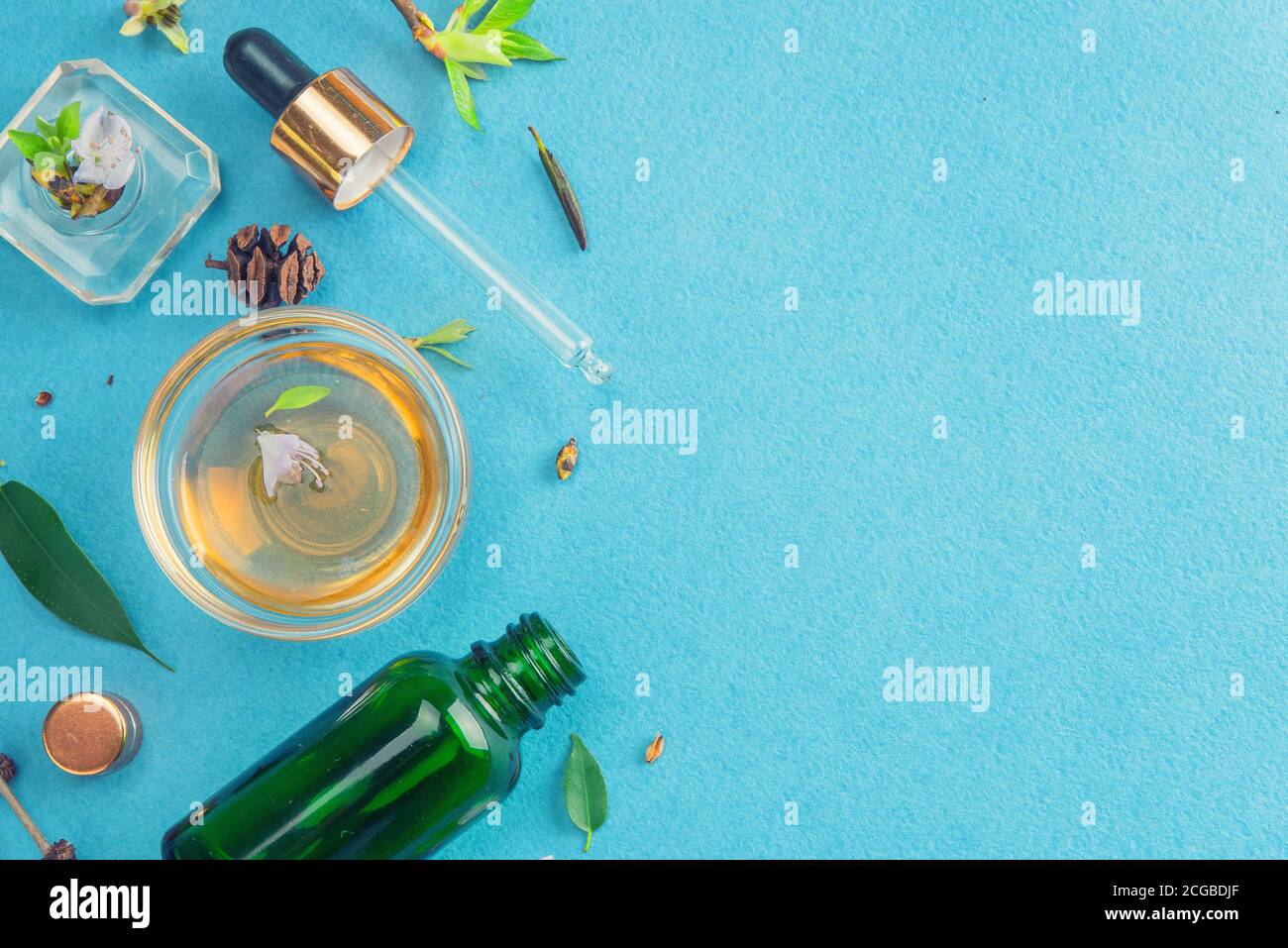 Abstract background for natural cosmetic products, serum and face care ...