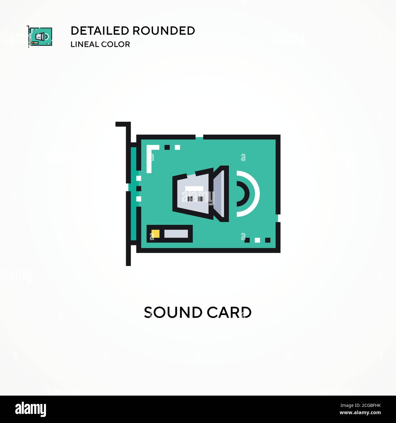 Circuit board audio Stock Vector Images - Alamy