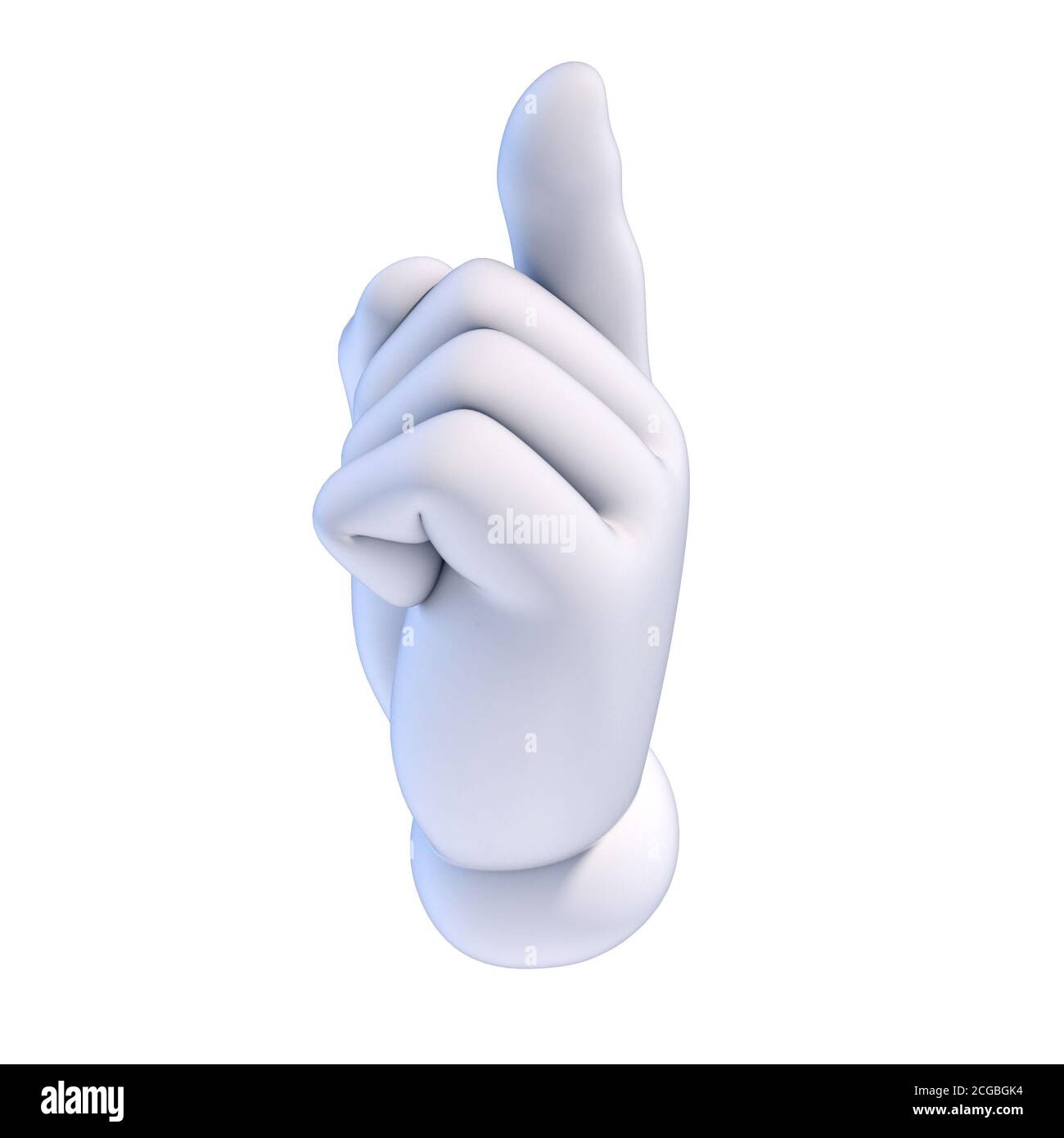 Cartoon hands set - silence hand gesture, finger over mouth 3d ...