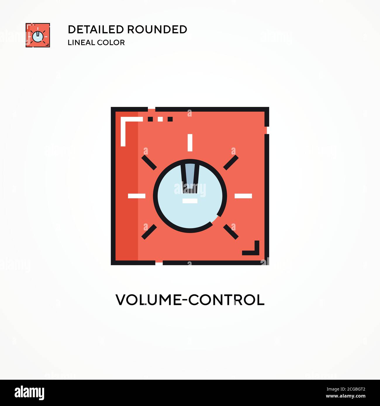 Volume-control vector icon. Modern vector illustration concepts. Easy ...