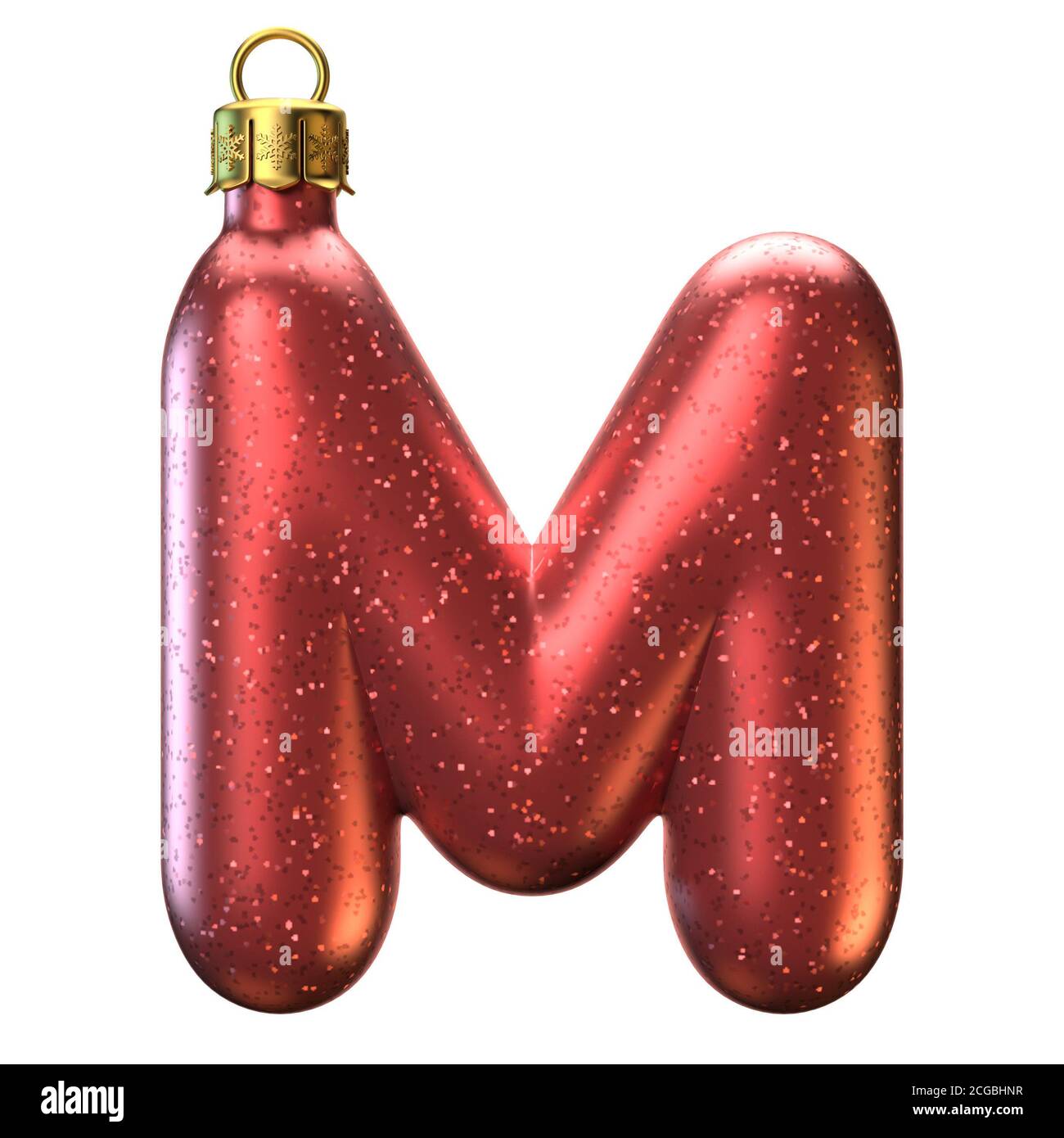 Christmas alphabet letter m hi-res stock photography and images - Alamy