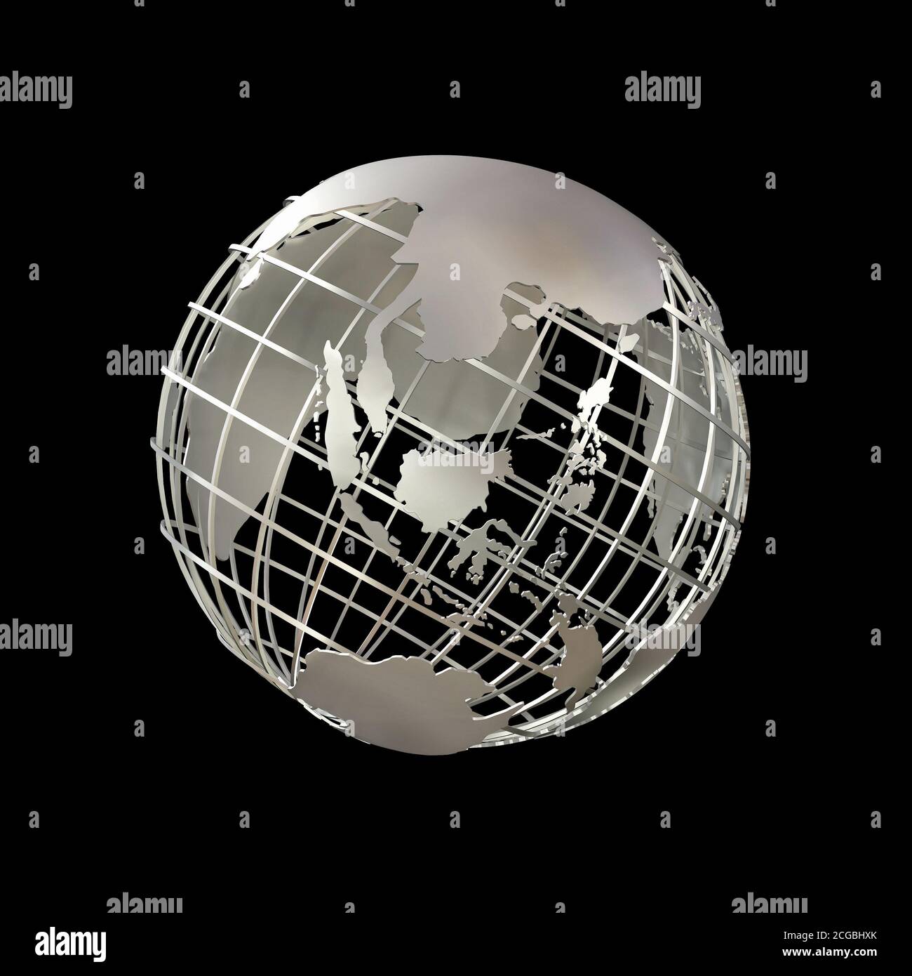 Grid world icon on hi-res stock photography and images - Alamy