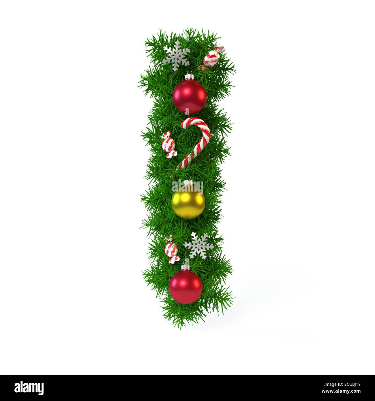 Christmas alphabet letter i hi-res stock photography and images - Alamy