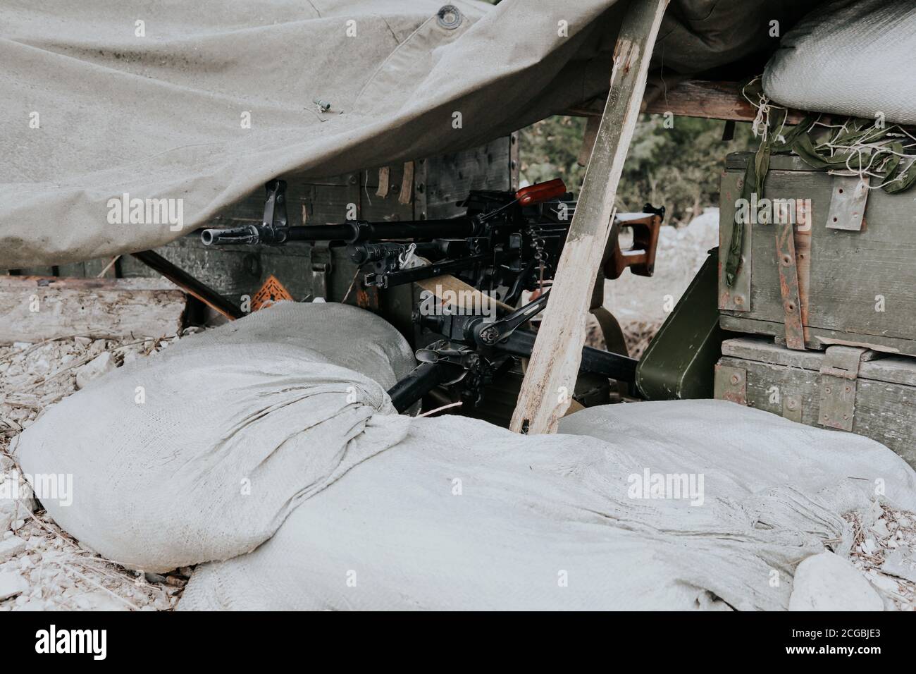 60 caliber machine gun hi-res stock photography and images - Alamy