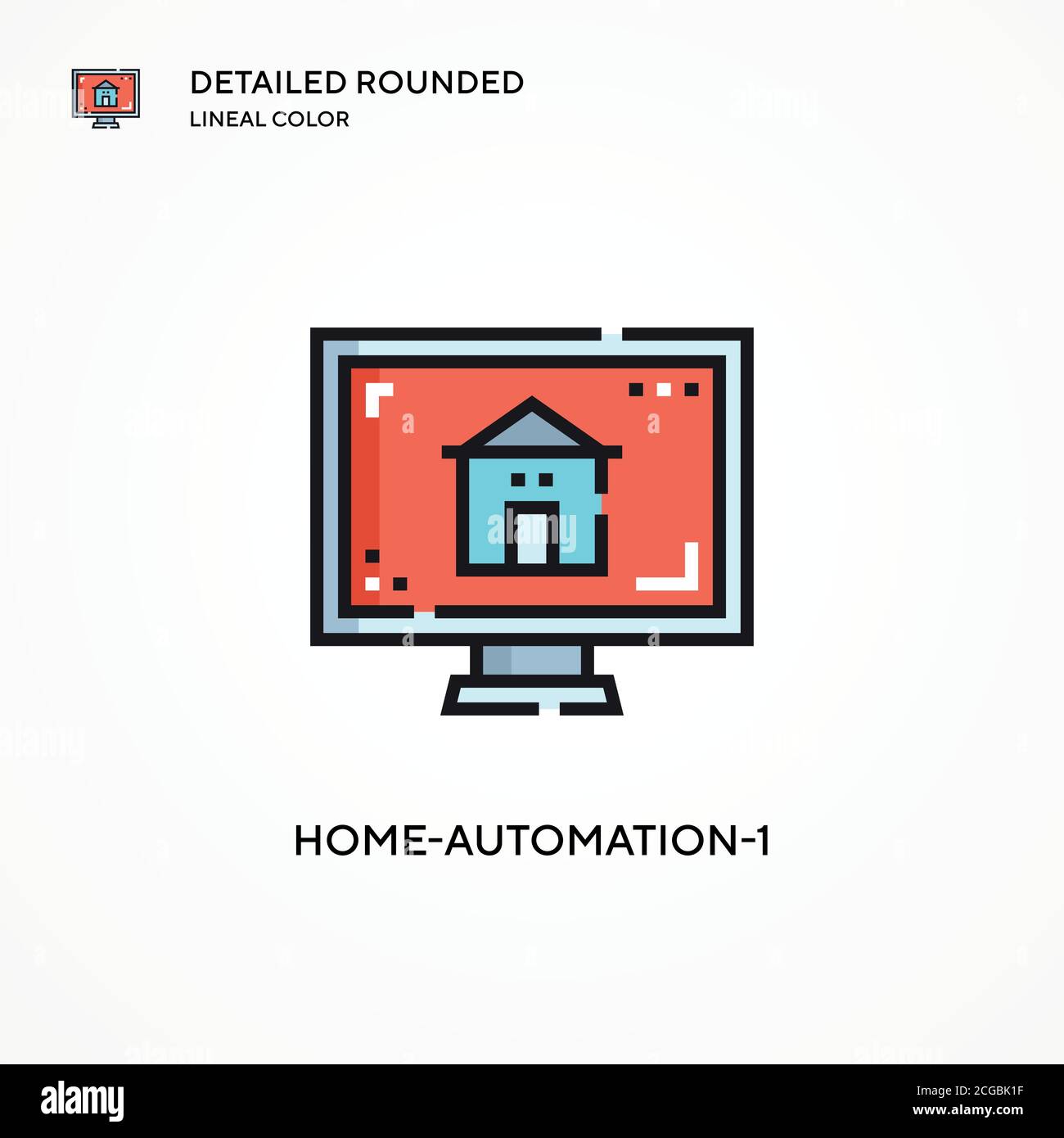 Home-automation-1 vector icon. Modern vector illustration concepts ...