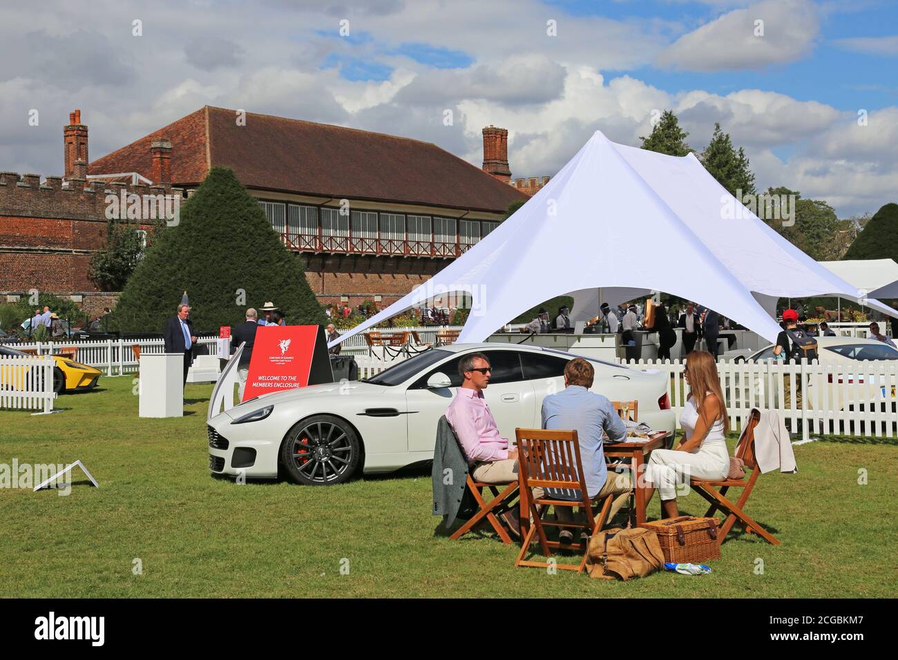 Aston Martin Callum Vanquish 25, Bridge of Weir Members Enclosure ...