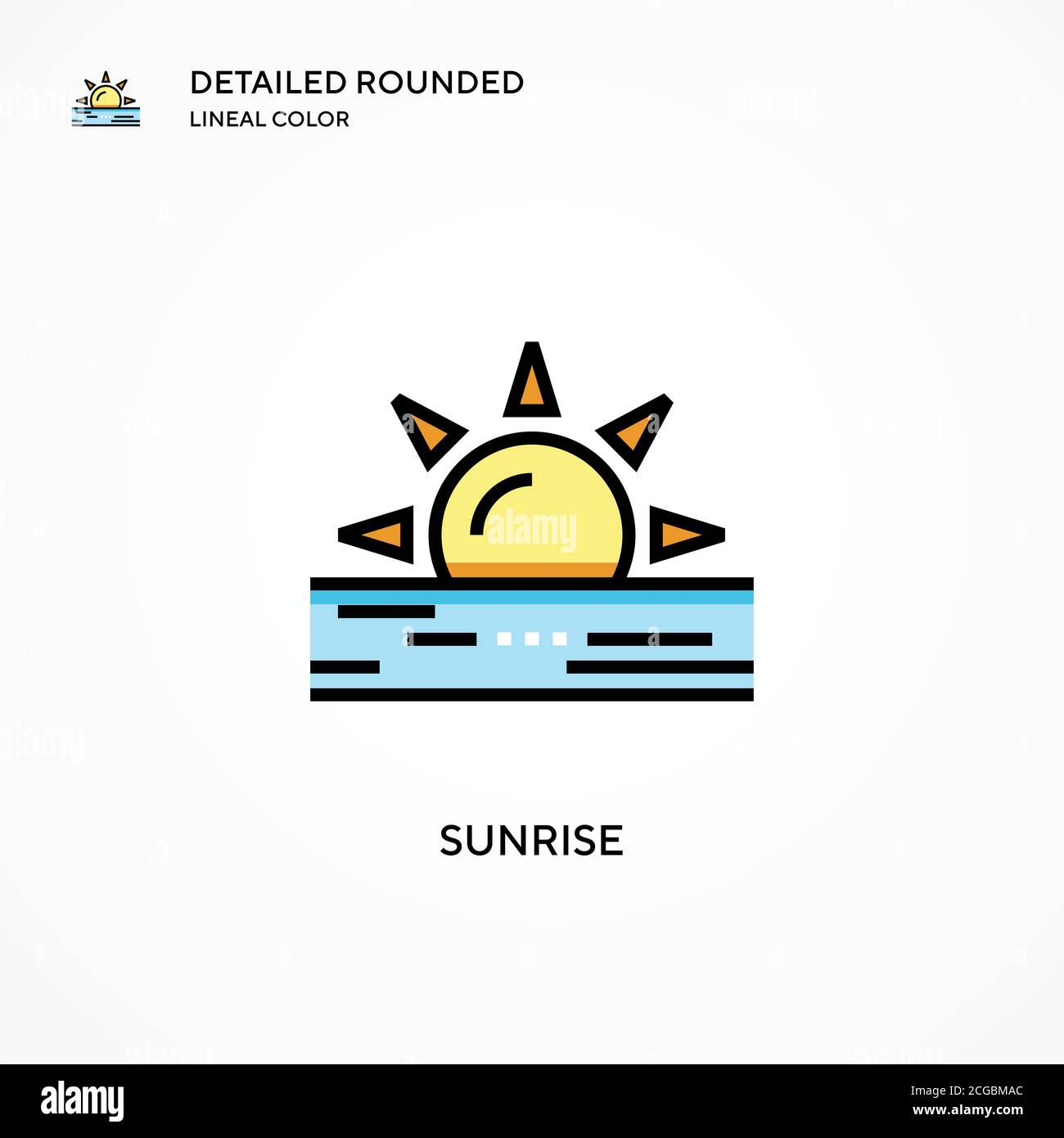 Sunrises sunrises sunrises sunrises scene Stock Vector Images - Alamy