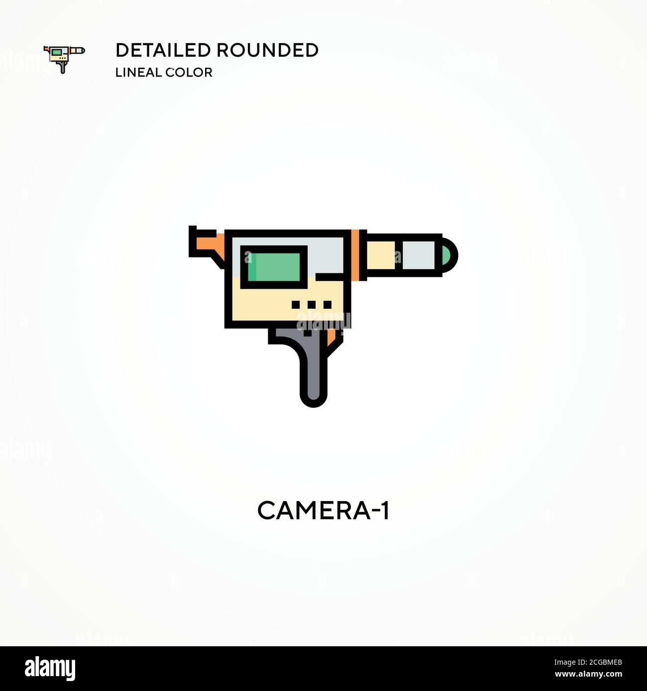 Camera-1 vector icon. Modern vector illustration concepts. Easy to edit ...