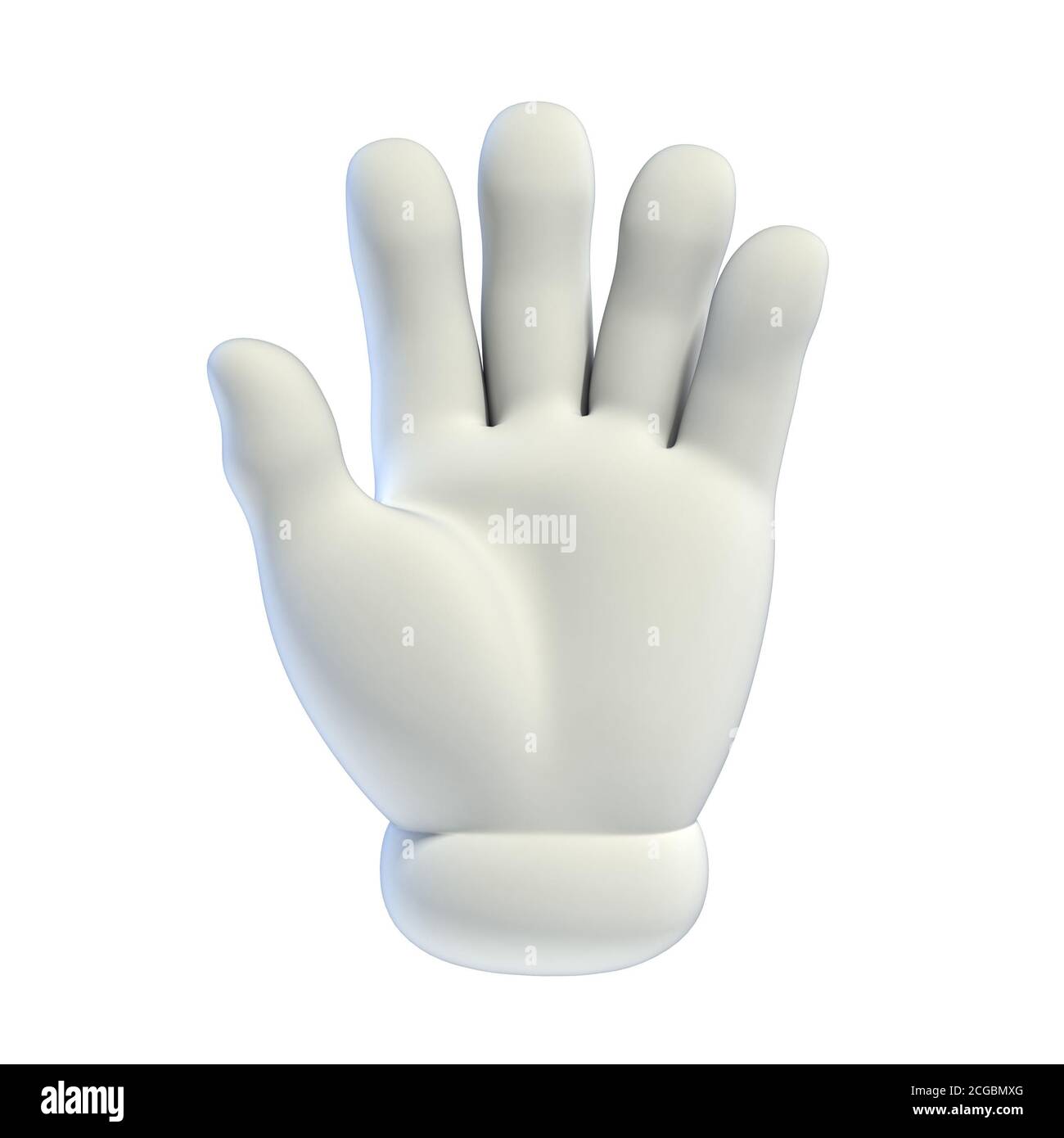 Cartoon hands set 3d rendering Stock Photo - Alamy