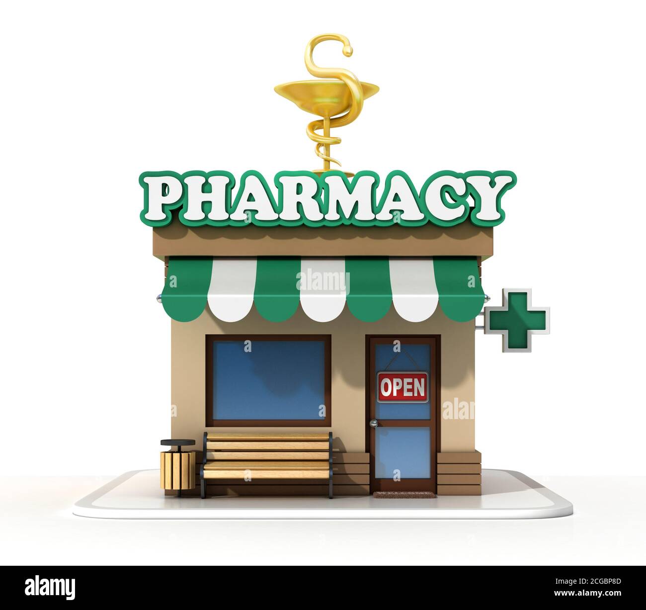 Drug store medical sign Cut Out Stock Images & Pictures - Alamy