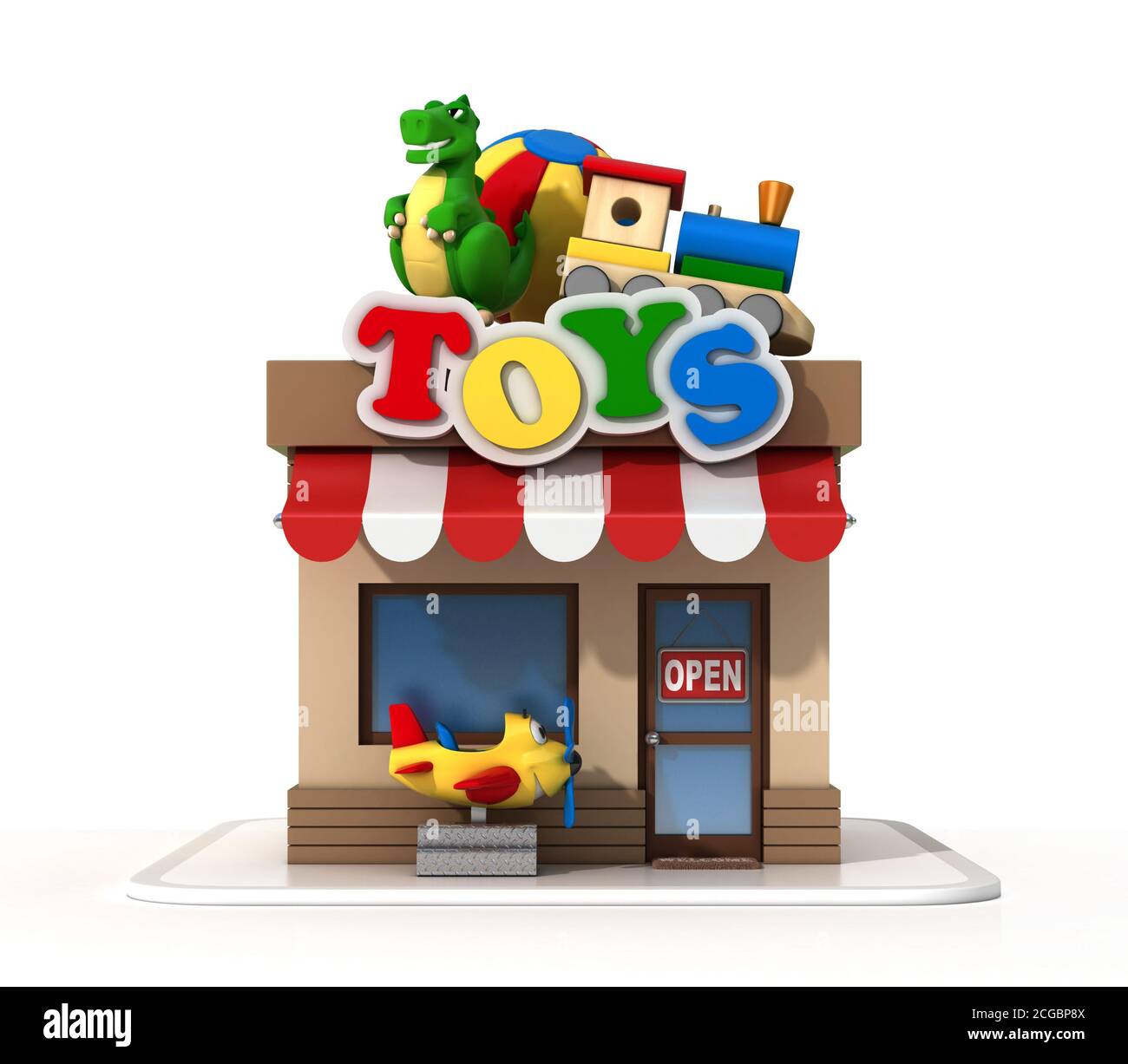The toy shop Cut Out Stock Images & Pictures - Alamy