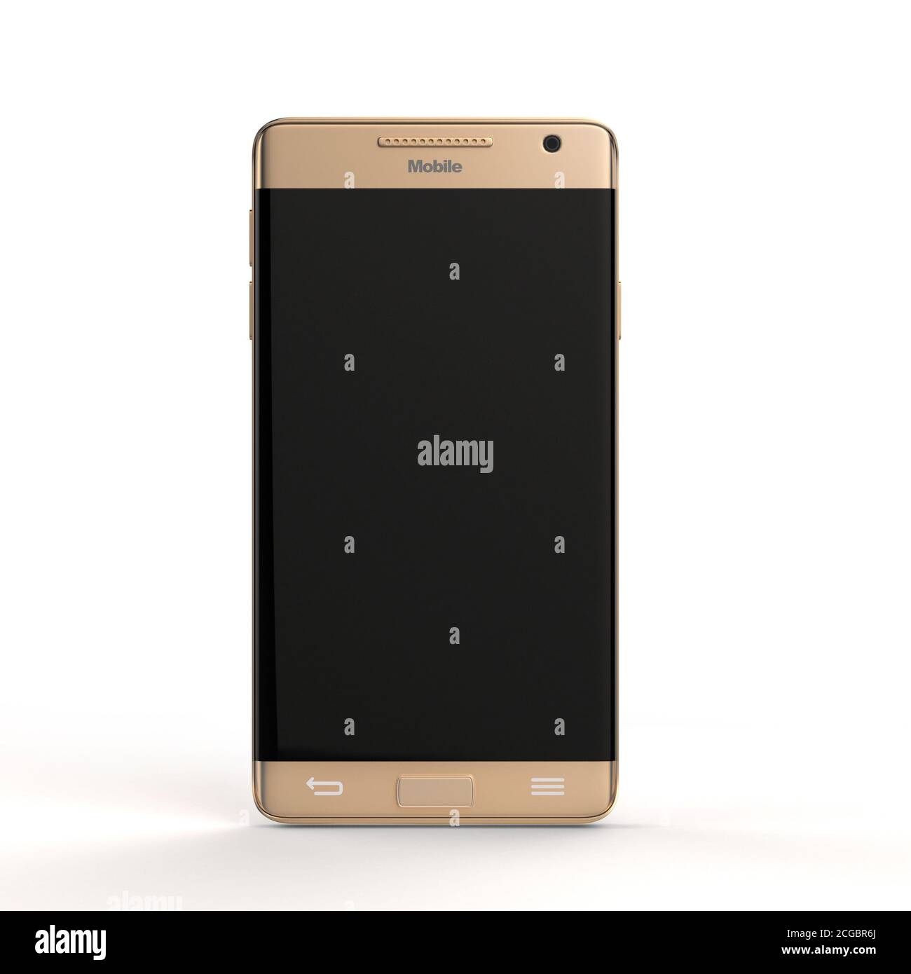 Smart phone 3d rendering Stock Photo - Alamy