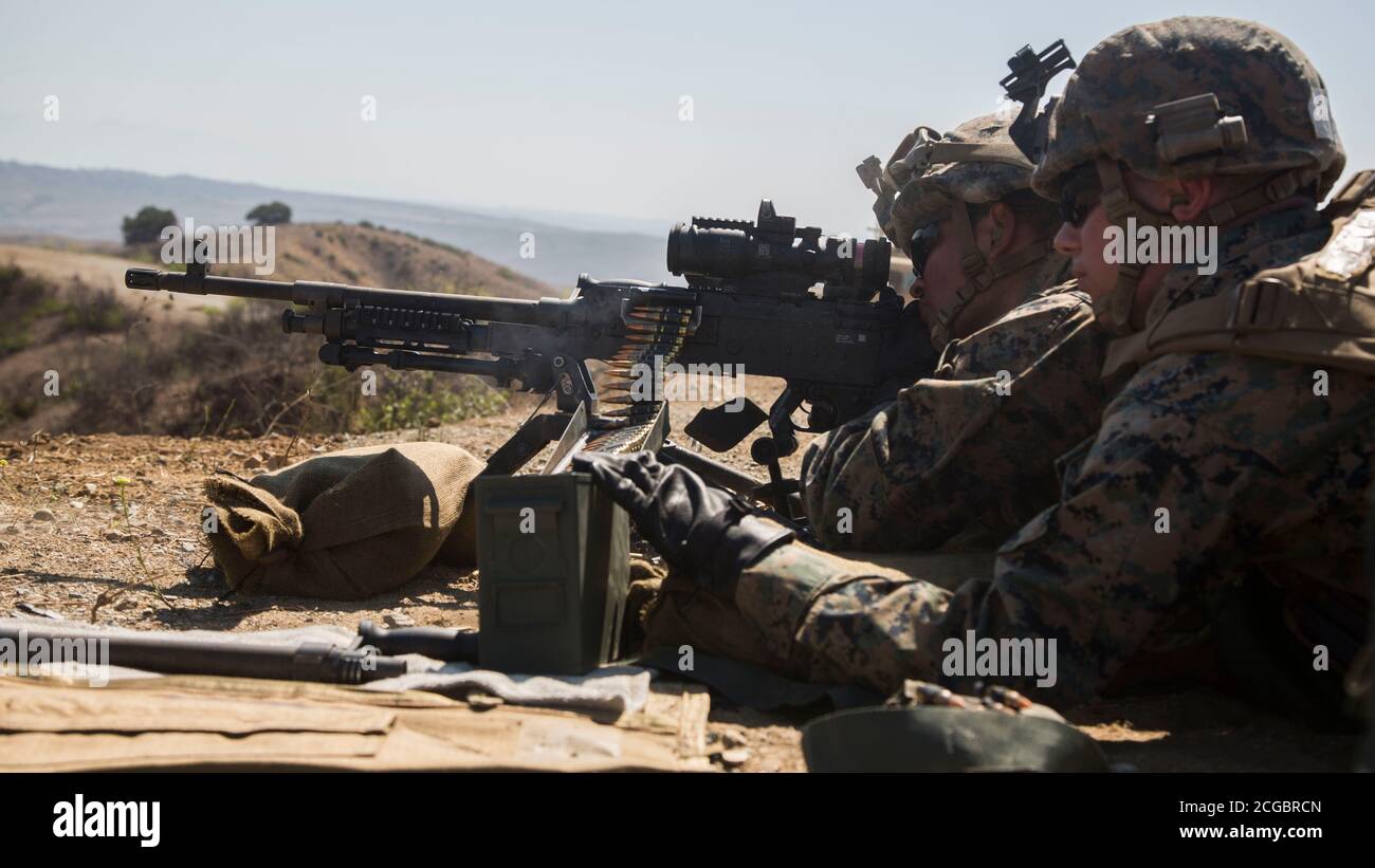 U.S. Marines with the 3rd Marine Aircraft Wing (MAW) Band operate an ...