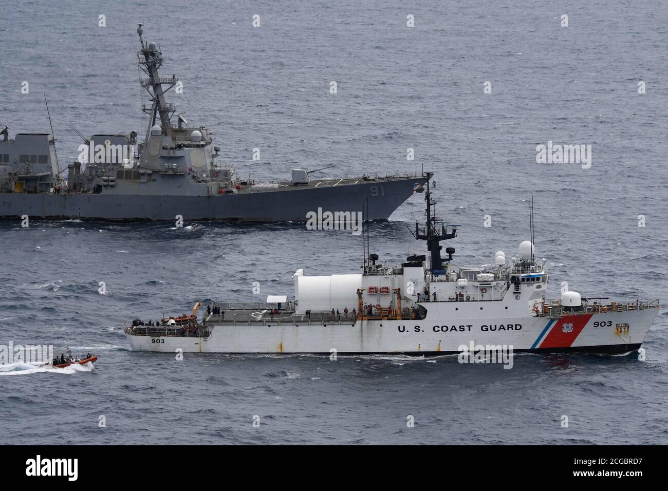 200908-N-ZM949-1475 PACIFIC OCEAN (Sep. 8, 2020) The U.S. Coast Guard ...