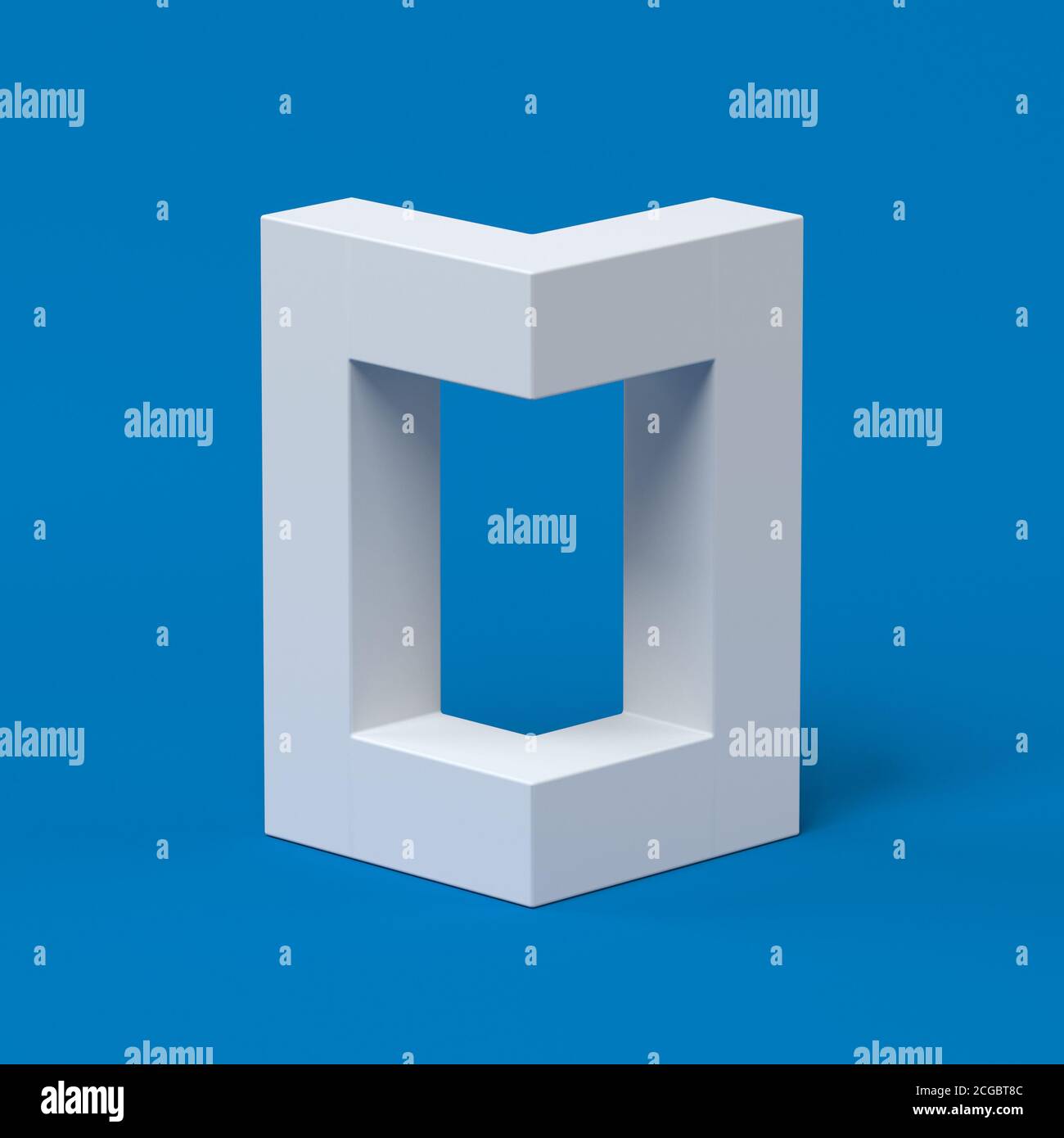 Isometric font 3d rendering letter O Stock Photo - Alamy