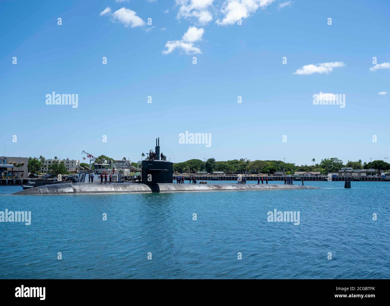 JOINT BASE PEARL HARBOR-HICKAM (July 15, 2020) -- The Los Angeles-class ...