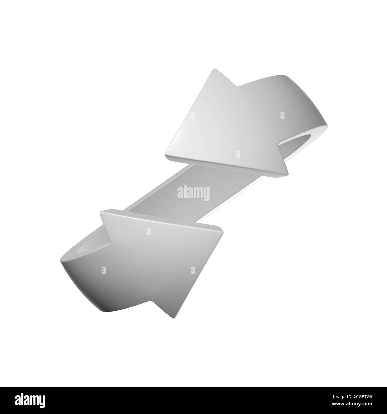 Circular arrows 3d rendering Stock Photo - Alamy