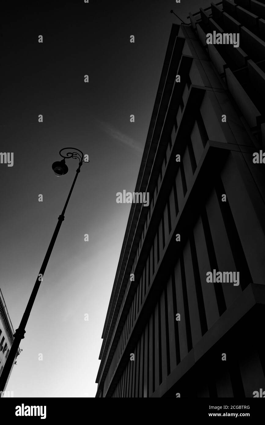 Building built for Polish government in 2018 in Warsaw, Poland Stock ...