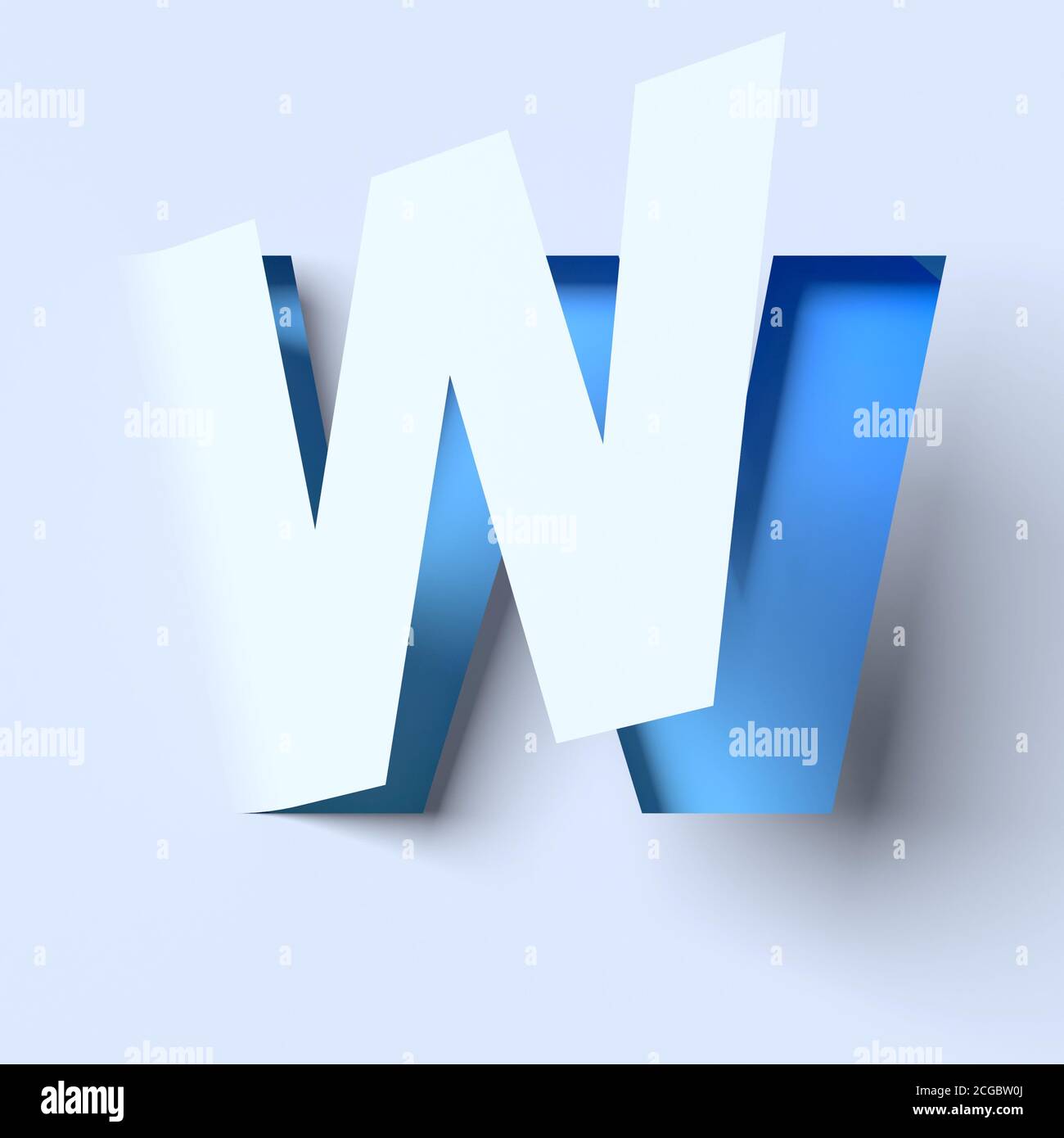 Paper cut out font letter hi-res stock photography and images - Alamy