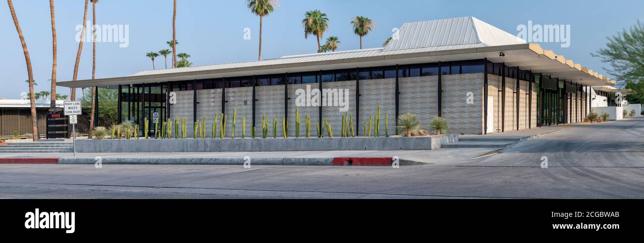 A day shot of Robinson's department store, Palm Springs, California ...