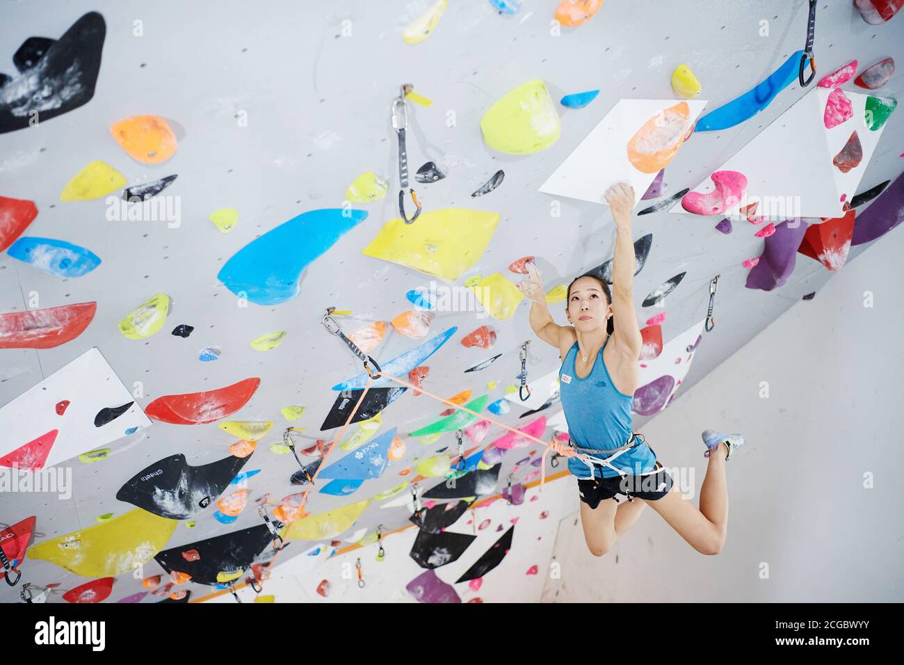 Ibaraki, Japan. 9th Sep, 2020. Japanese sport climber Akiyo Noguchi ...
