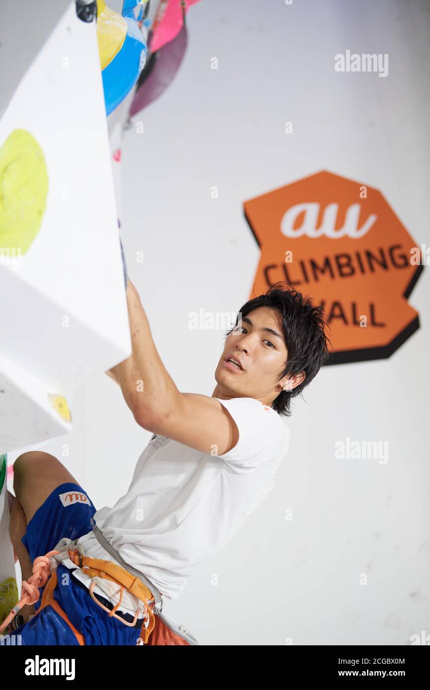 Ibaraki, Japan. 9th Sep, 2020. Japanese sport climber Tomoa Narasaki ...
