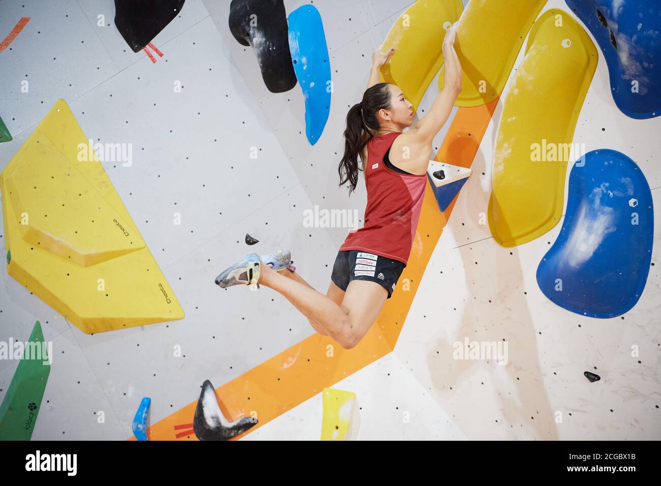 Ibaraki, Japan. 9th Sep, 2020. Japanese sport climber Akiyo Noguchi ...