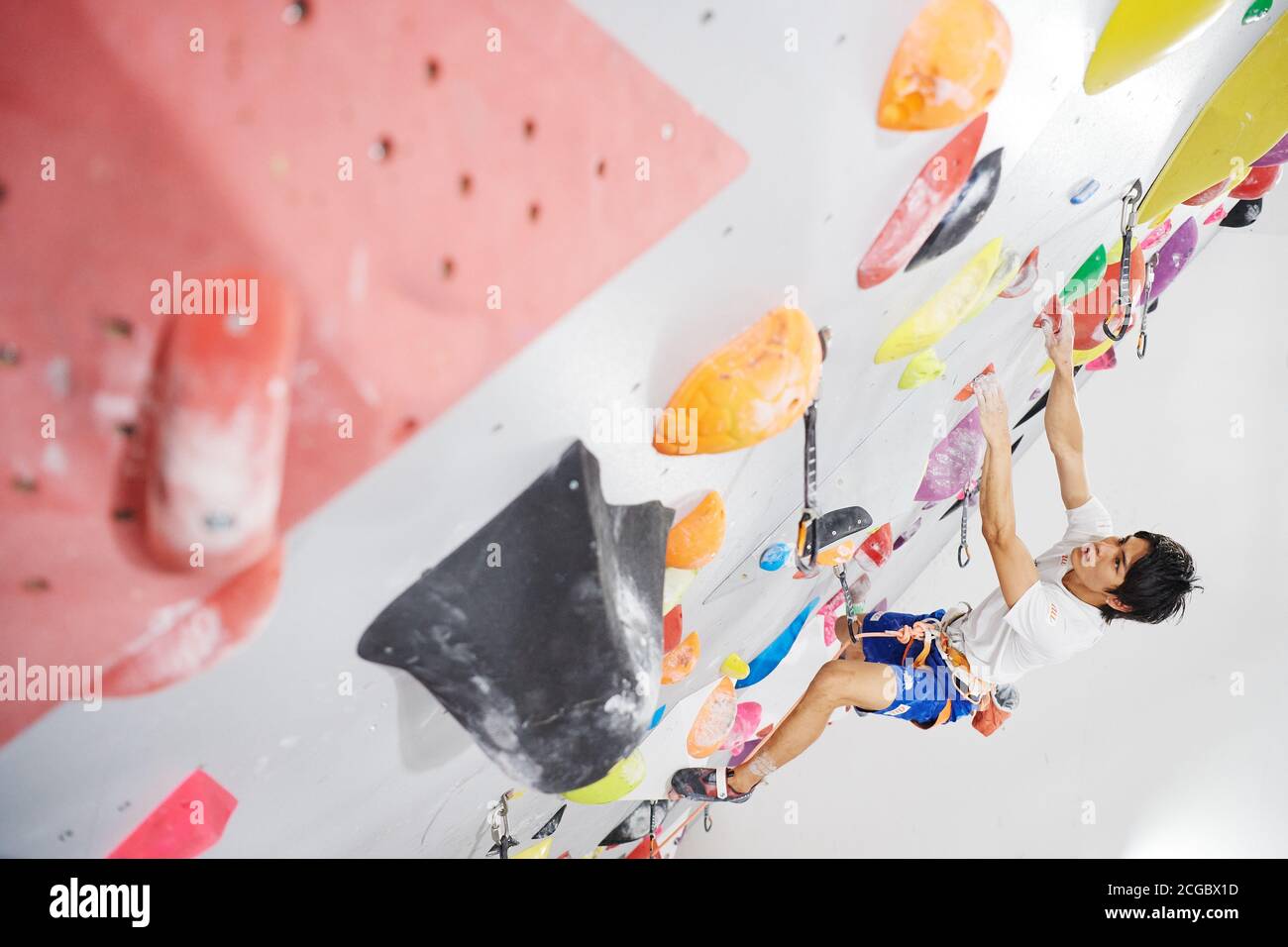 Ibaraki, Japan. 9th Sep, 2020. Japanese sport climber Tomoa Narasaki ...