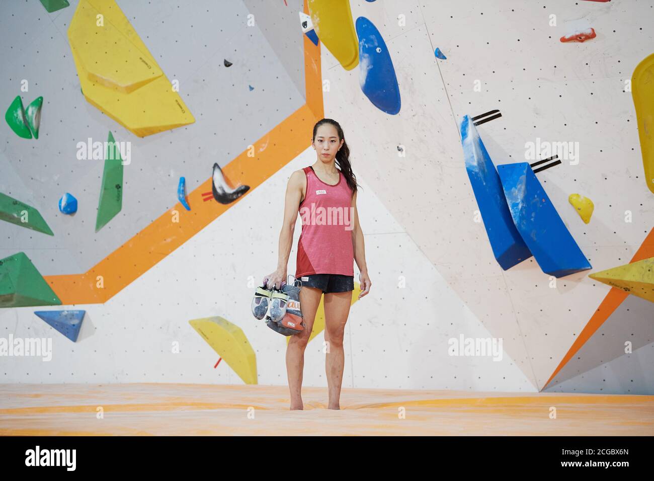 Ibaraki, Japan. 9th Sep, 2020. Japanese sport climber Akiyo Noguchi ...