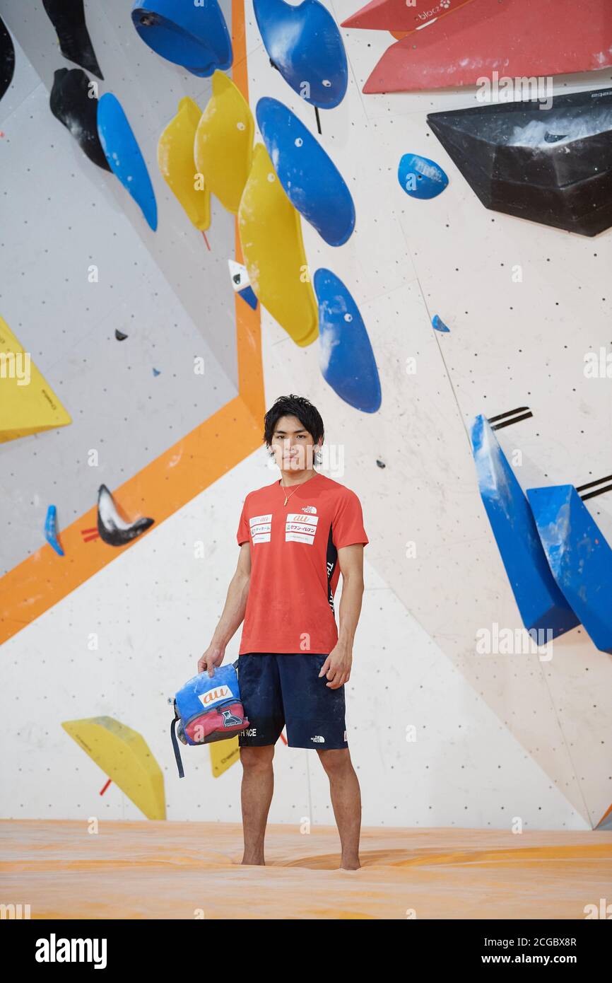 Ibaraki, Japan. 9th Sep, 2020. Japanese sport climber Tomoa Narasaki ...