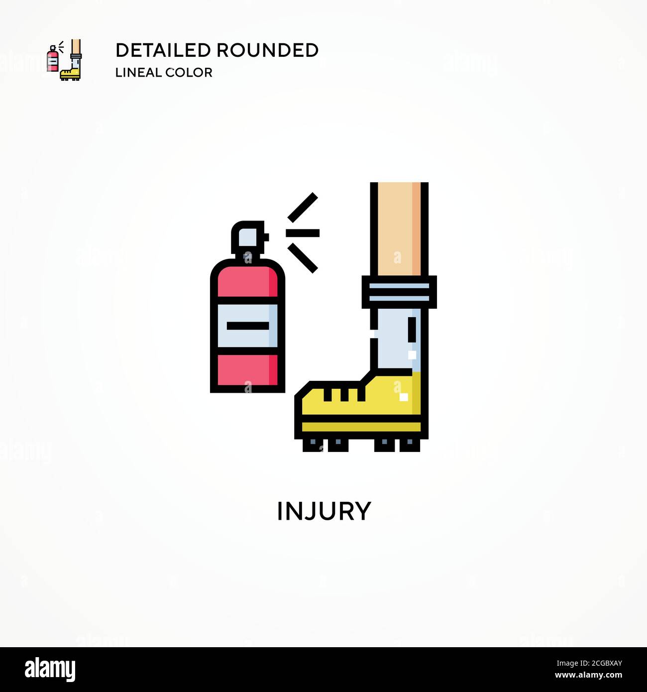 Female runner pain Stock Vector Images - Alamy