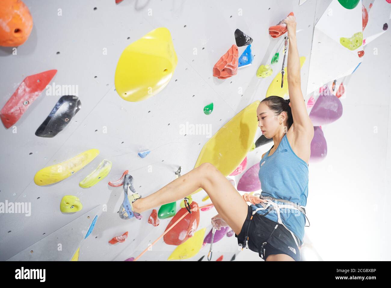 Ibaraki, Japan. 9th Sep, 2020. Japanese sport climber Akiyo Noguchi ...