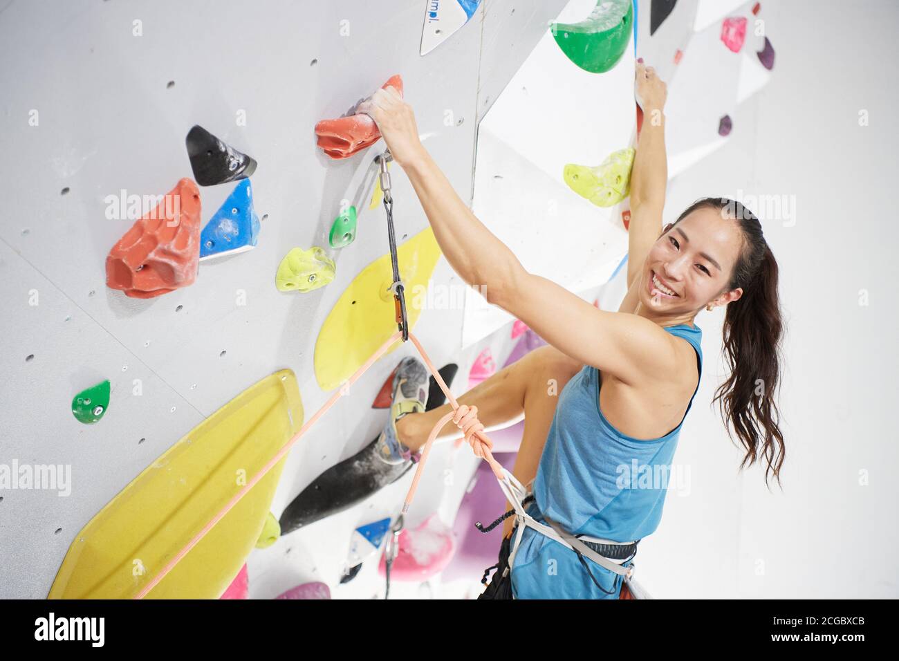 Ibaraki, Japan. 9th Sep, 2020. Japanese sport climber Akiyo Noguchi ...