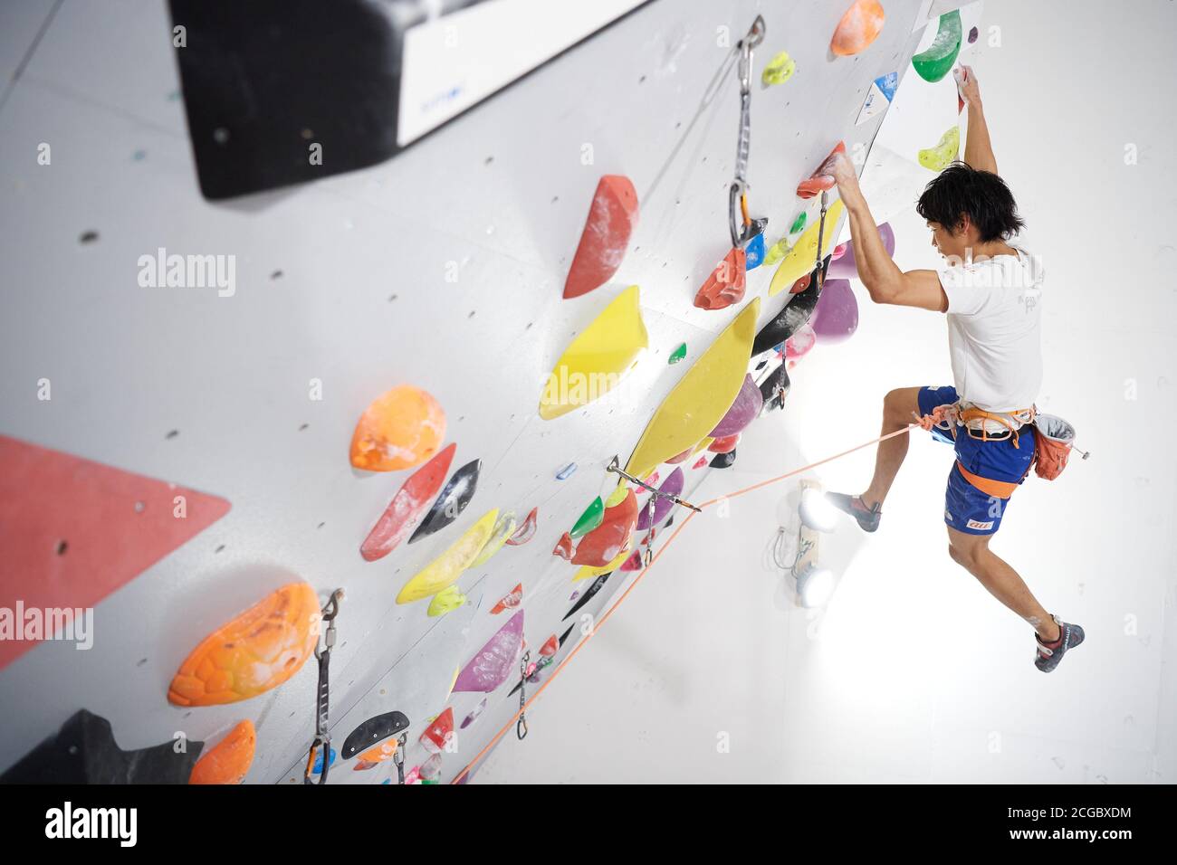 Ibaraki, Japan. 9th Sep, 2020. Japanese sport climber Tomoa Narasaki ...