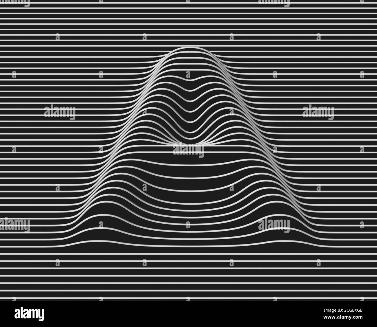 Linear 3d font letter A Stock Photo - Alamy