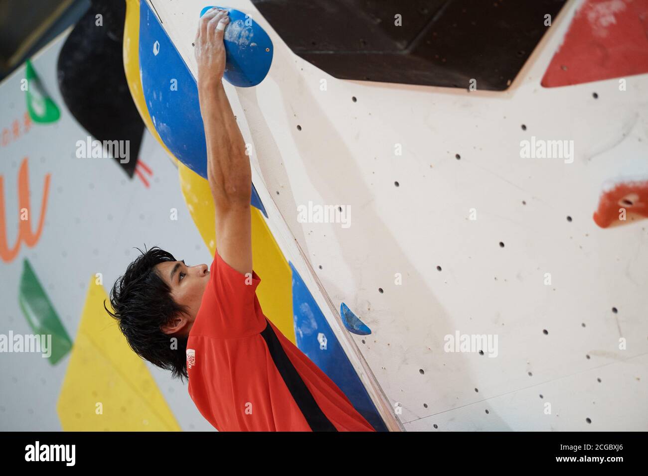 Ibaraki, Japan. 9th Sep, 2020. Japanese sport climber Tomoa Narasaki ...
