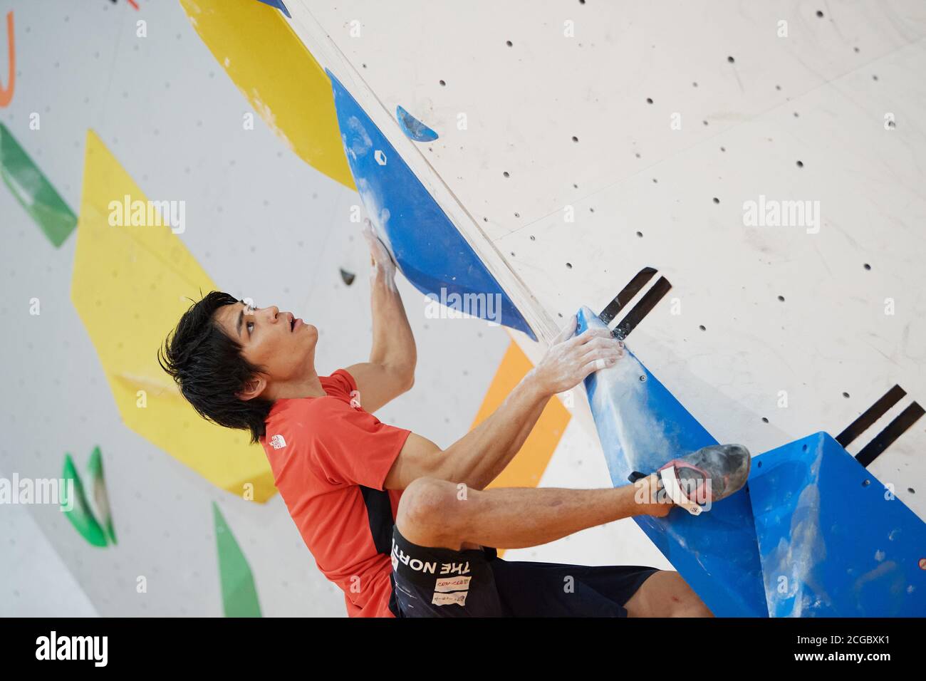 Ibaraki, Japan. 9th Sep, 2020. Japanese sport climber Tomoa Narasaki ...