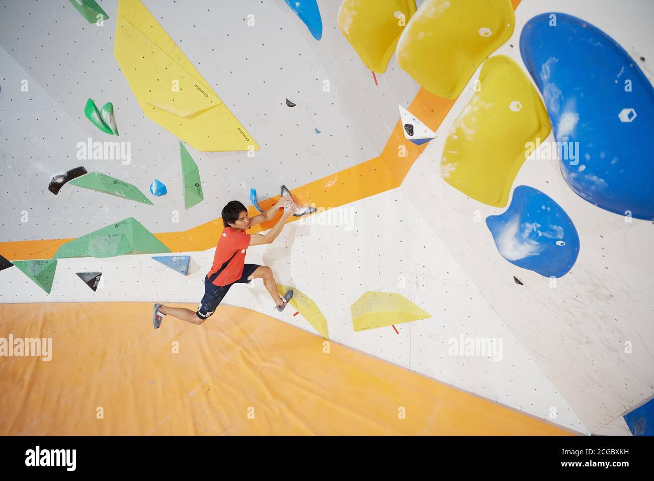 Ibaraki, Japan. 9th Sep, 2020. Japanese sport climber Tomoa Narasaki ...