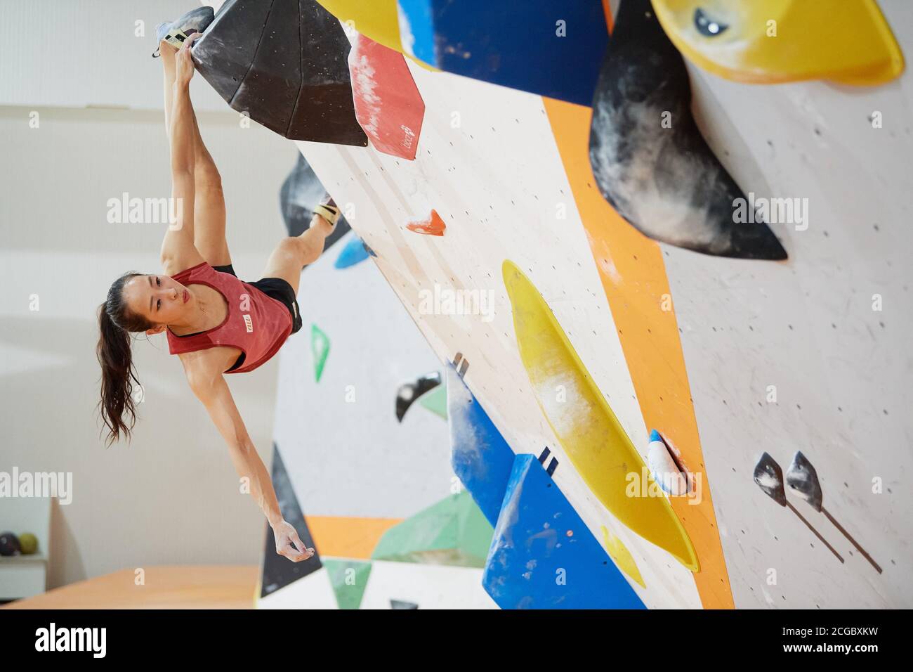 Ibaraki, Japan. 9th Sep, 2020. Japanese sport climber Akiyo Noguchi ...